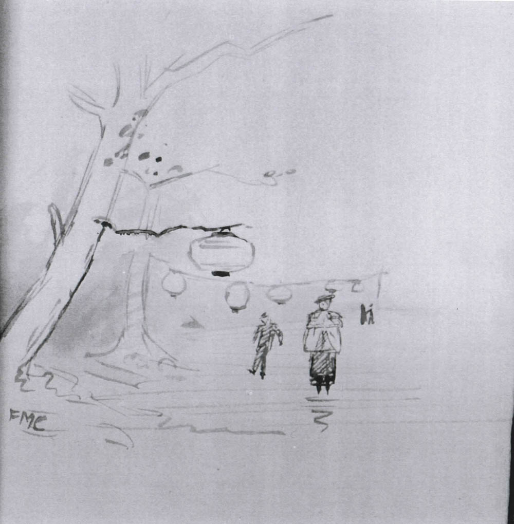 Pictures of Kenn Pond 1891 (ish) - Kenn Village